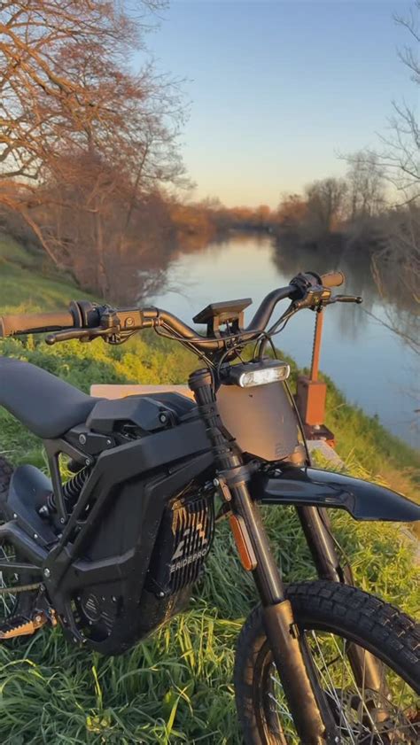 Surron Wheelie Sunset