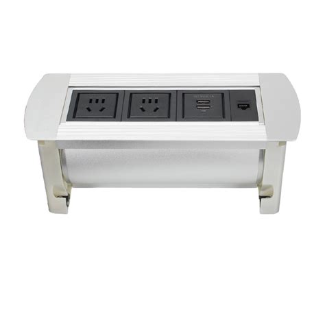 Conference Rotary Socket Cat6 Cable Usb Fast Charging Socketconcealed