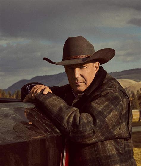 John Dutton Plaid Jacket Yellowstone Worn By Kevin Costner