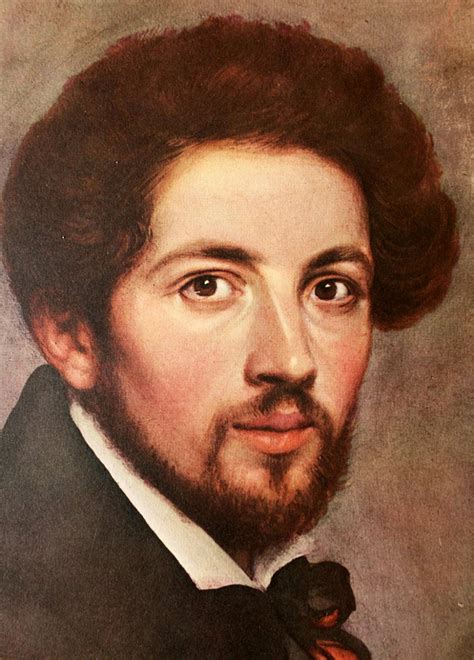 Il Piccio Self Portrait Lithograph After Vintage 60s Print The Only One With Certificate