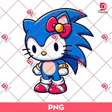 Hello Kitty Sonic Png Hello Kitty Png Sonic Png 1 In 2024 Hello Kitty Cute Cartoon Girl