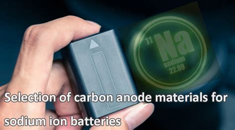 Battery Technology Upgrade Hard Carbon Anode For Sodium Ion Battery Tycorun