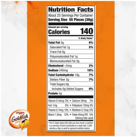 Goldfish® Baked With Whole Grain Cheddar Cheese Crackers 273 Oz Kroger