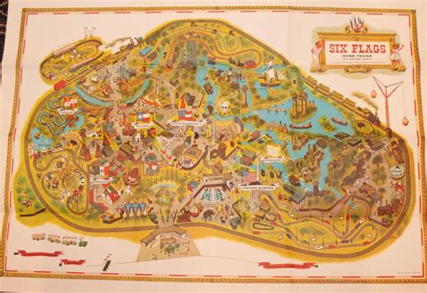 Six Flags Over Texas Map 2026 Pdf Printable