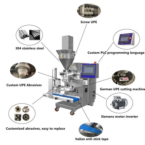 Multifunctional Encrusting Rounder Arranging Machine Protein Ball Kubba