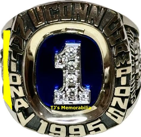 1995 Uconn Huskies Ncaa Ladies Basketball National Championship Ring