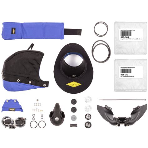 Kirby Morgan 525 381 Helmet Spares Kit For Km 37ss Underwater Hydraulics