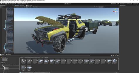 3d Model Customizable Suv 4x4 Offroad Vehicle For Unity3d Vr Ar Low