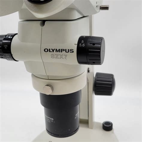Olympus Stereo Microscope Szx7 W Trinocular Head And Transmitted