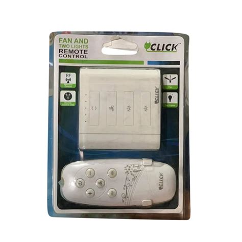 Click Remote Control Switch 1 Fan With Regulator And 2 Light
