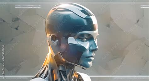 Artificial Intelligence Project Creating Abstract Concept Of Cyber Technology Machine Learning