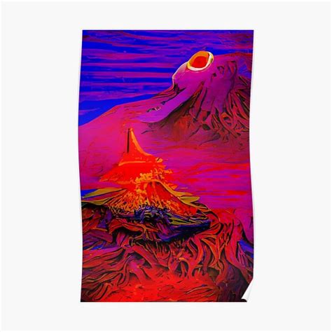 Volcano Poster For Sale By Csturgill2 Redbubble