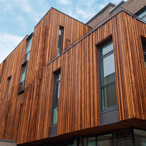 Commercial European Redwood Cladding Liverpool Davidson Timber