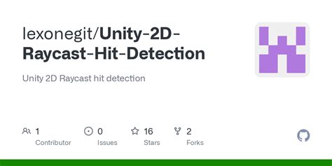 Unity 2D Raycast Hit Detection Sensors Cs At Master Lexonegit Unity