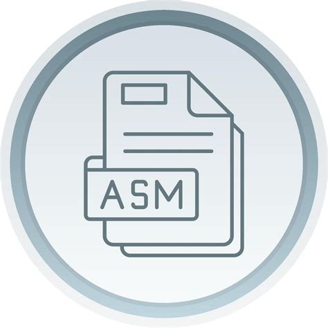 Asm Linear Button Icon 37838846 Vector Art At Vecteezy