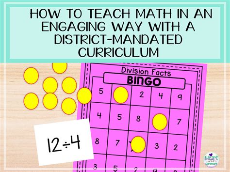 How To Teach Math In An Engaging Way With A District Mandated Curriculum