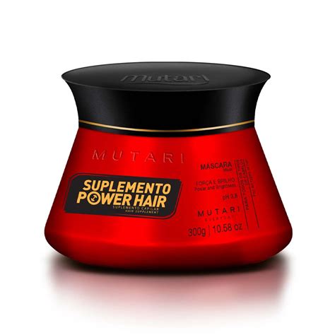 Mutari Suplemento Power Hair Máscara Capilar 300g