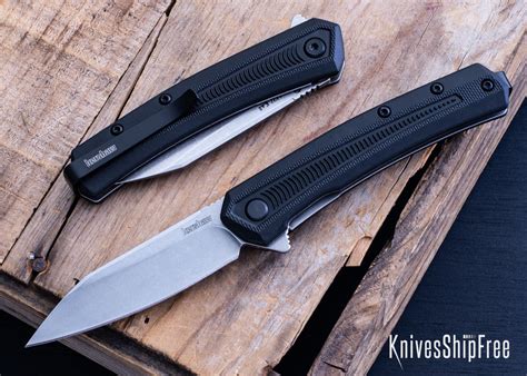 Kershaw Knives Raygun Assisted Flipper Liner Lock Black Nylon