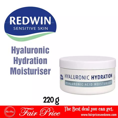 Redwin Hyaluronic Hydration Moisturiser 220g Fair Price Seeduwa