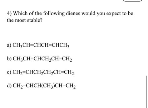 Solved 2 Which Carbocation Would Be Least Stable3 Which