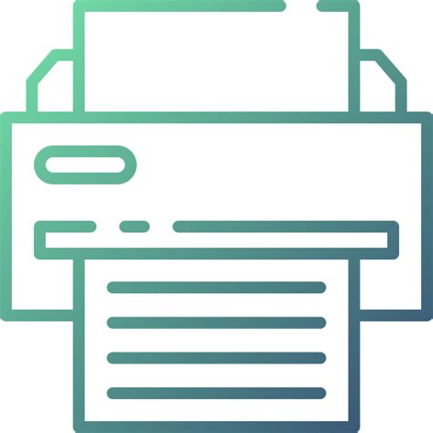 Printer Good Ware Gradient Icon