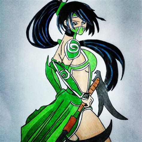Akali Classic By Lulli91 On Deviantart