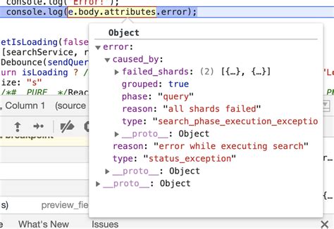 Data Plugin Root Cause Stripped From Error Returned Issue Elastic Kibana GitHub