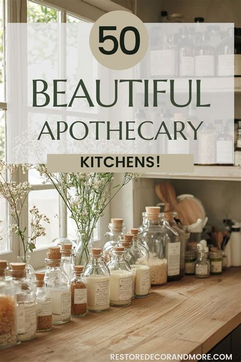 50 Apothecary Kitchens Apothecary Design Apothecary Decor Apothecary