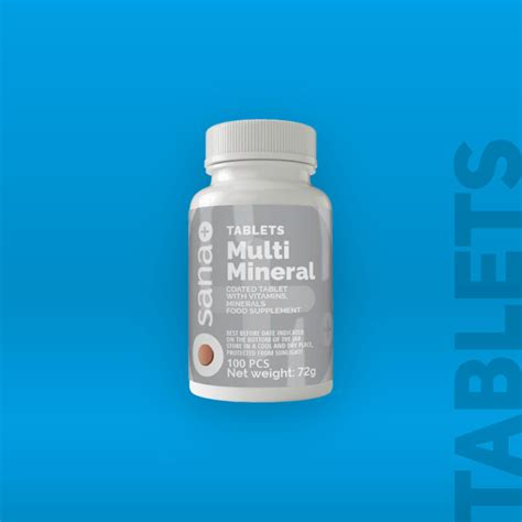 Vitamin And Mineral Tablets Archives