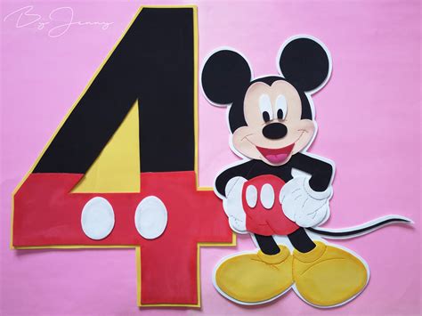 Mickey Mouse Number 4