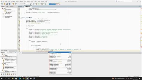Aplikasi Restoran Java Tugas 3 Msim4301 Youtube