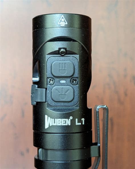 Wuben L1 Flashlight Review A Two Headed Handful Of Light The Gadgeteer