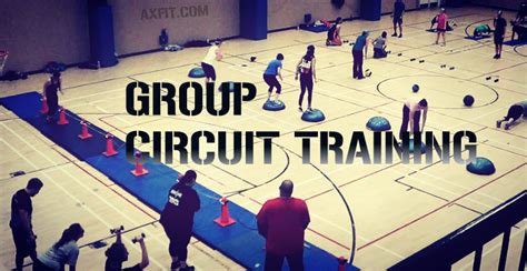 9 Station Indoor Group Training Circuit Axfit