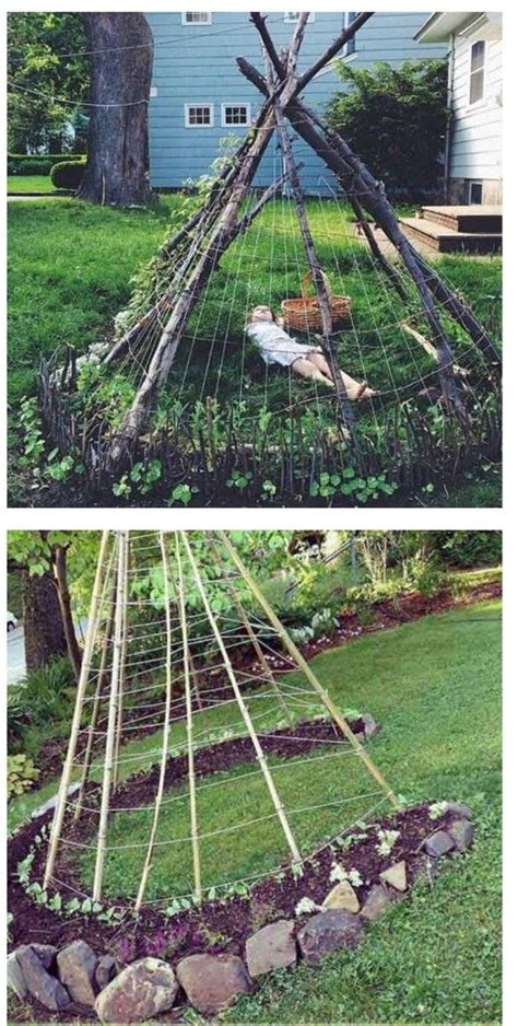 How To Make A Diy Teepee Trellis Artofit