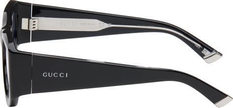 Gucci Black Rectangular Frame Glasses Gucci
