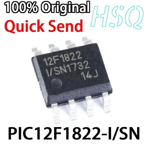1pcs New Original Pic12f1822 I Sn 12f1822 8 Bit Microcontroller Chip