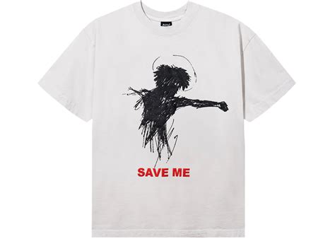 Revenge Xxxtentacion Save Me Tee Cement Mens Fw23 Us