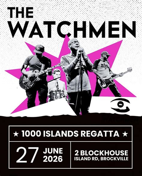 The Watchmen 🎤 Saturday Headliner Reveal 🎤 The Facebook
