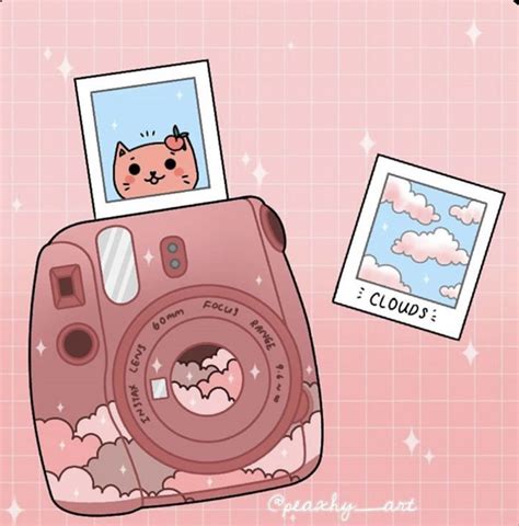 Pastel Camera Drawing Cute Aesthetic Camera Icon