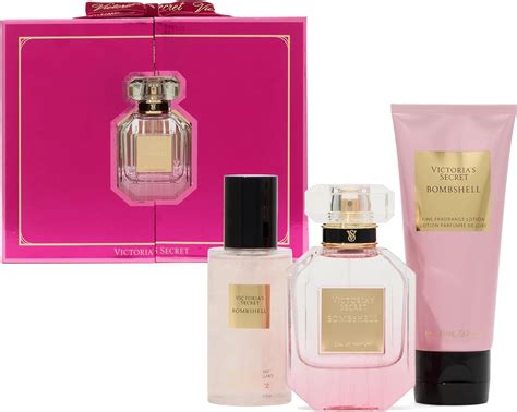 Victorias Secret Bombshell 3 Piece Luxe Fragrance T Set 17oz