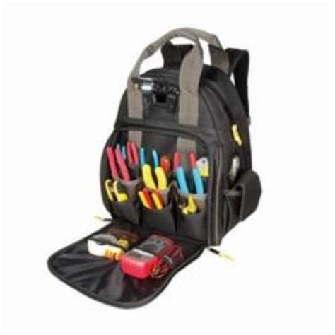 Clc L255 Tech Gear Lighted Backpack Black 53 Compartments Voomi Supply