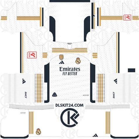 Real Madrid Cf Kits 2023 2024 Adidas Dream League Soccer Kits 2024
