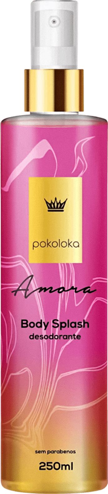 Body Splash Pokoloka Amora Beleza Na Web