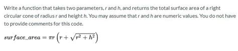 Solved The Python Statement That Loops Based On A Sequence Chegg