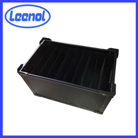 Leenol Esd Circulation Box Plastic Esd Box Esd Plastic Storage Bins
