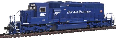 Emd Sd40 2 W Loksound And Dcc Pan Am Railways Maine Central 2010 Scheme Blue White Panam
