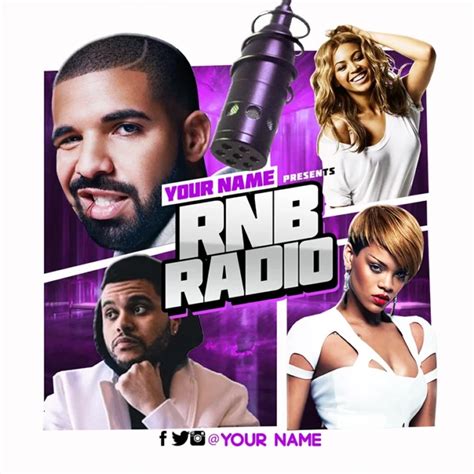 Mixtape Template Randb Radio 20 Mixtapepsd