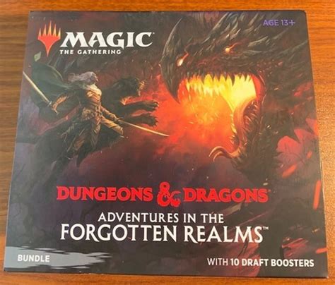 Mtg Dungeonsdragons Adventures In The Forgotten Realms Empty Bundle