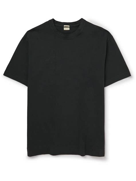 Massimo Alba Nevis Oversized Cotton Jersey T Shirt Black Massimo Alba