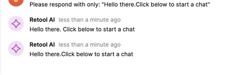 Let Retool Ai Send First Message In Chat Component 💬 Feature Requests Retool Forum